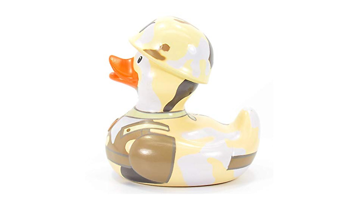 Collectible GI Rubber Duck by Bud Ducks - Unique Gift