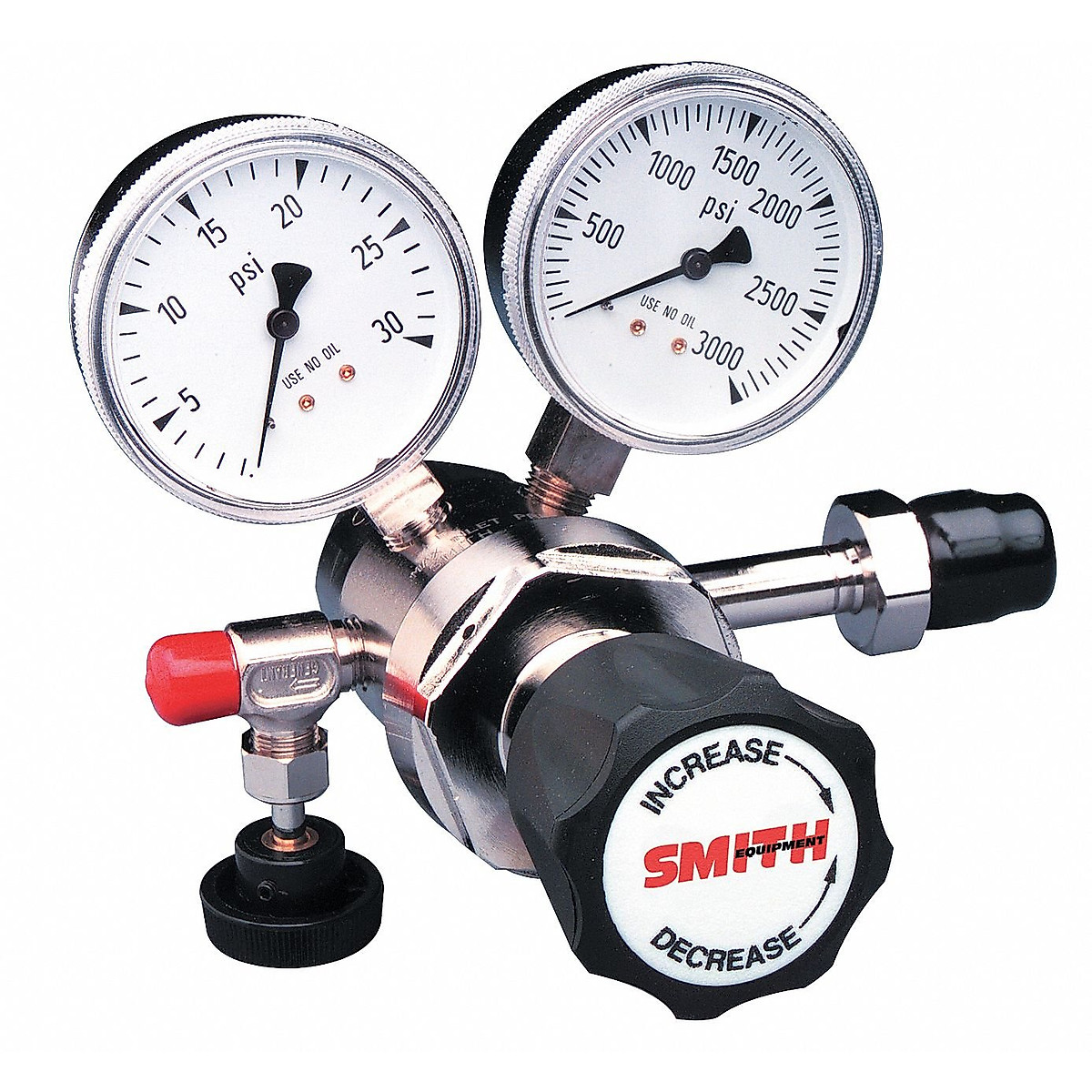 Silverline Series Specialty Gas Regulator 100 psi, Inert and Non-Corrosive