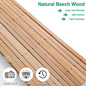 Tripod Clothes Drying Rack,Collapsible and Portable Clothes Drying Rack,16 Wooden Poles,Folding Drying Rack for Clothes,Indoor& Outdoor Holder