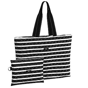 SCOUT Plus 1 Foldable Travel Bag, 2 Bags in 1, Tote Folds into Zipper Pouch