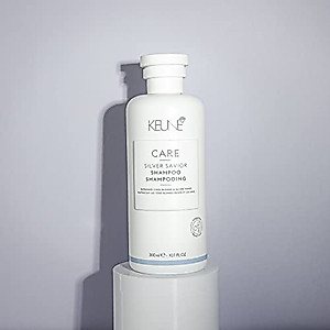Keune Care Silver Savior Shampoo, Toning & Brightening Cleanser for Blonde & Grey Hair, 10.1 Fl Oz