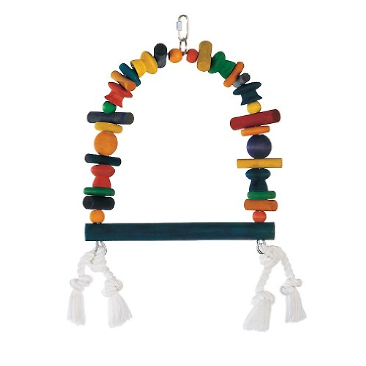 Living World Large Wood & Rope Swing