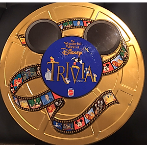 Wonderful World of Disney Trivia Game in Collectible Tin