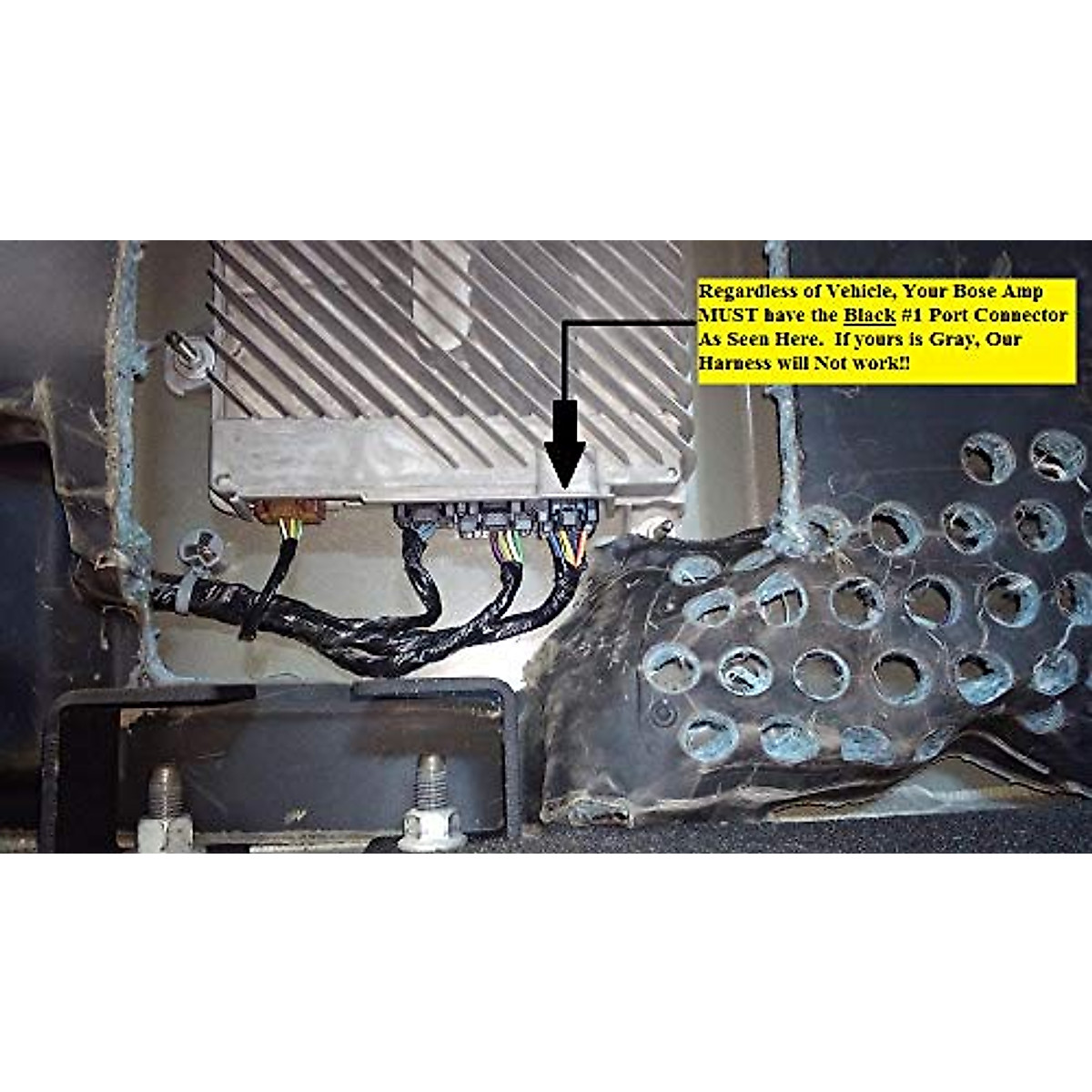 2016-2019 Camaro/Corvette/Silverado/Colorado Bose Amplifier Subwoofer T-Harness and ANC Defeat Kit