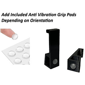 Kimalab Horizontal Vertical Stand for PS4 Original Playstation 4 Stand Cooling Station Feet for PS4 Console Slim - Updated Design for Secure Fit (PS4 Slim - Black)