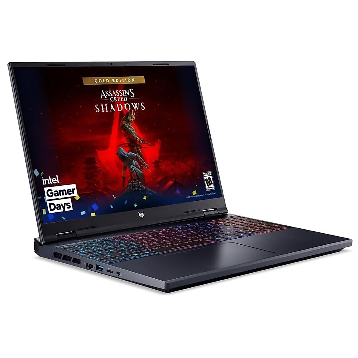 acer Predator Helios Neo Gaming Laptop 16.0" 165 Hz IPS WUXGA Display (Intel i9-14900HX, 16GB DDR5, 1TB SSD, GeForce RTX 4060 8GB, RGB KB, 2 Thunderbolt 4, WiFi 6, Win11H) w/Dockztorm Hub