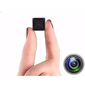 Wireless Camera Mini Hidden Spy Camera Portable Small Nanny Cam Features with Body Pet HD 1080P Camera, Night Vision and Motion Detection for Home Outdoor Office.