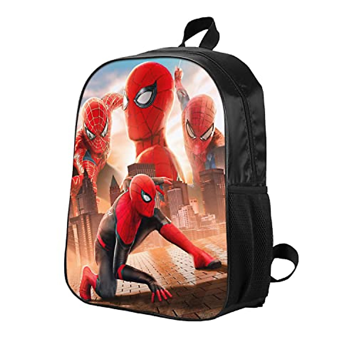 Kvhswuo Backpack 3Pcs Lightweight 3D Printed Laptop Daypack with Reusable Lunch Bag Pencil Bag for Boys Girls