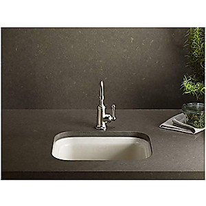 KOHLER K-6589-U-0 Northland Undercounter Entertainment Sink, White