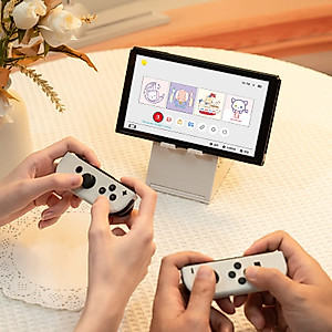 GeekShare Desktop Stands Holder, Portable Metal Holder for Switch/OLED/Lite, Cellphone