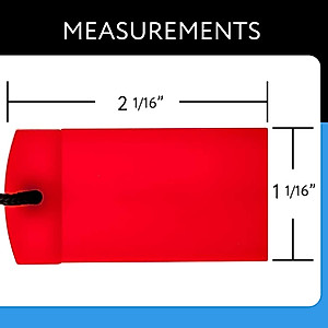 Impresa Replacement Treadmill Safety Key for Weslo, Proform/Pro-Form, Nordictrack, Lifestyler, Horizon, Healthrider, iFit and More Requiring Square, Non – Magnetic Key- Comparable to 119038 and 119039