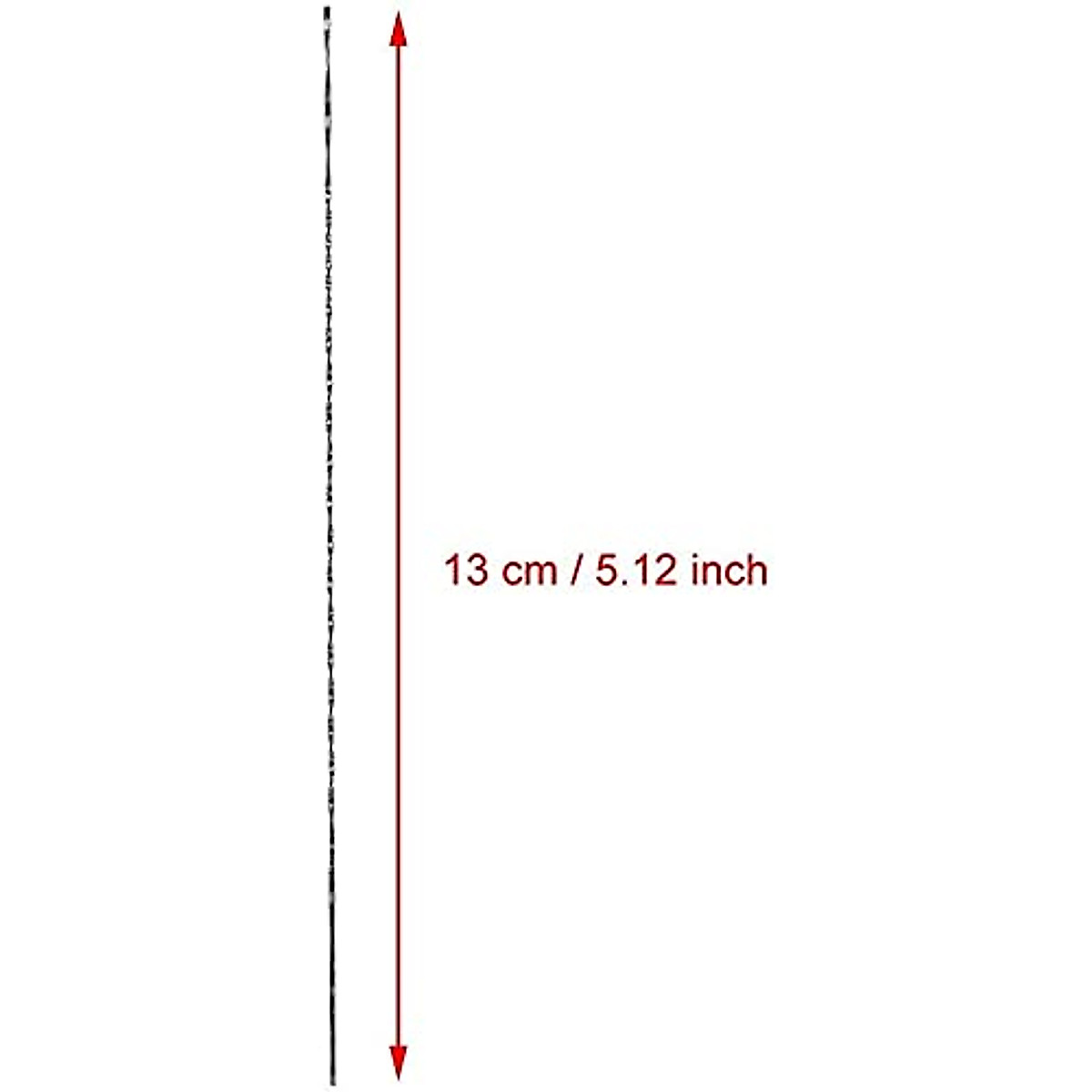 12 Pieces Scroll Saw Blades with Spiral Teeth for Wood Metal Plastic Cutting Sawing Carve Fits Most of Major Saw Brands Bosch, Makita, etc. (6#)