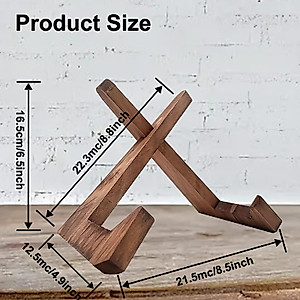 Cook Book Stand Recipe Book Holder, Solid Wooden Cookbook Stand, Recipe Book Holder for countertops and Cook Book Stand for Kitchen Hands-Free Cooking, Cookbook Stand for Kitchen Counter