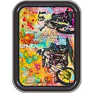 Stash Tins - Easy Rider by Dean Russo Storage Container 4.37" L x 3.5" W x 1" H