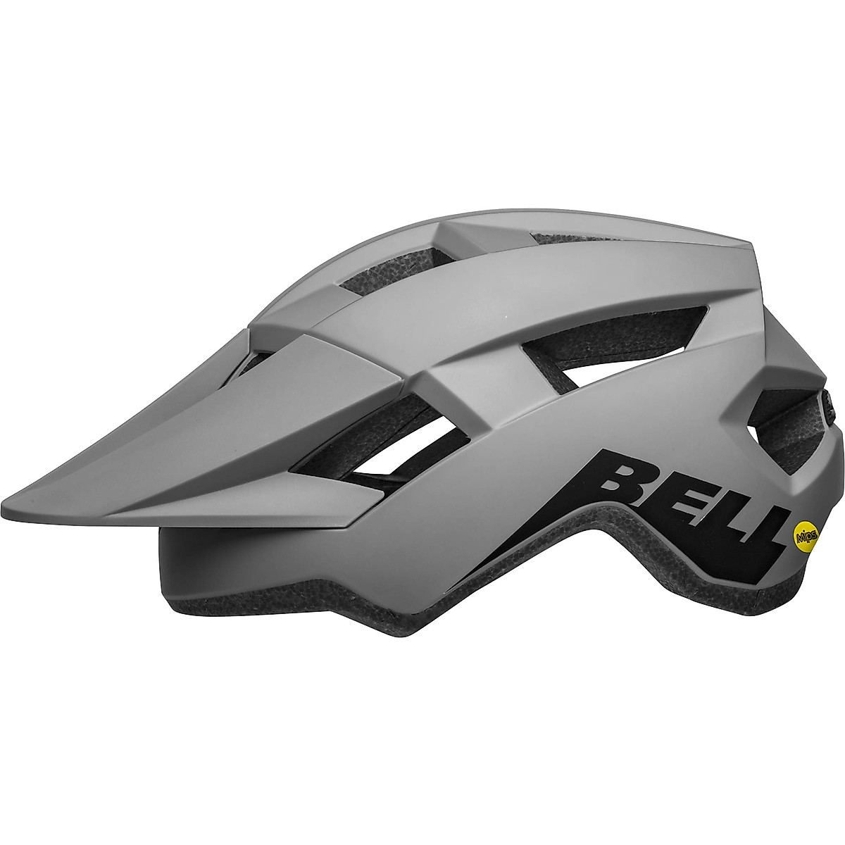 BELL Spark MIPS Adult Mountain Bike Helmet - Matte/Gloss Gray/Black (Discontinued), Universal Adult (53-60 cm)