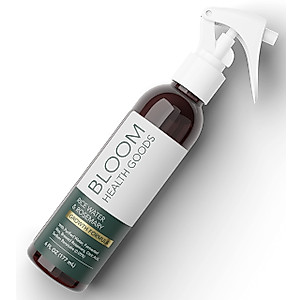 Bloom Health Goods Rosemary & Fermented Rice Water Tonic Growth Spray for Hair Health - Whole Plant Ingredients - 6 Fluid Ounces