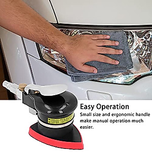 12000rpm Air Triangular Sander Detail Sander Handheld Mini Details Pneumatic Sanding Machine for Wood Metal