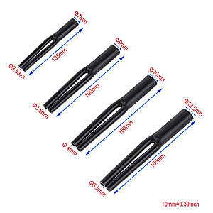 Neutrual Cable Pants, Cable Jacket Speaker Wire Pants Y Boot 9MM 2-Conductor (⌀9MM-2x 3.5MM 8PACK Black) Dressing Up/Protecting/DIY Your Speaker Cables, DIN to RCA Cables