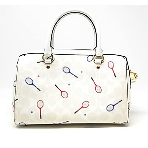 Coach Micro Rowan Crossbody In Signature Canvas (Chalk Multi)