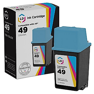 LD Remanufactured Ink Cartridge Replacement for HP 49 51649A (Tri-Color)