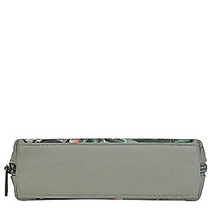 Anuschka Hand-Painted Women’s Genuine Leather Eyeglasses & Cosmetic Pouch - Floral Passion