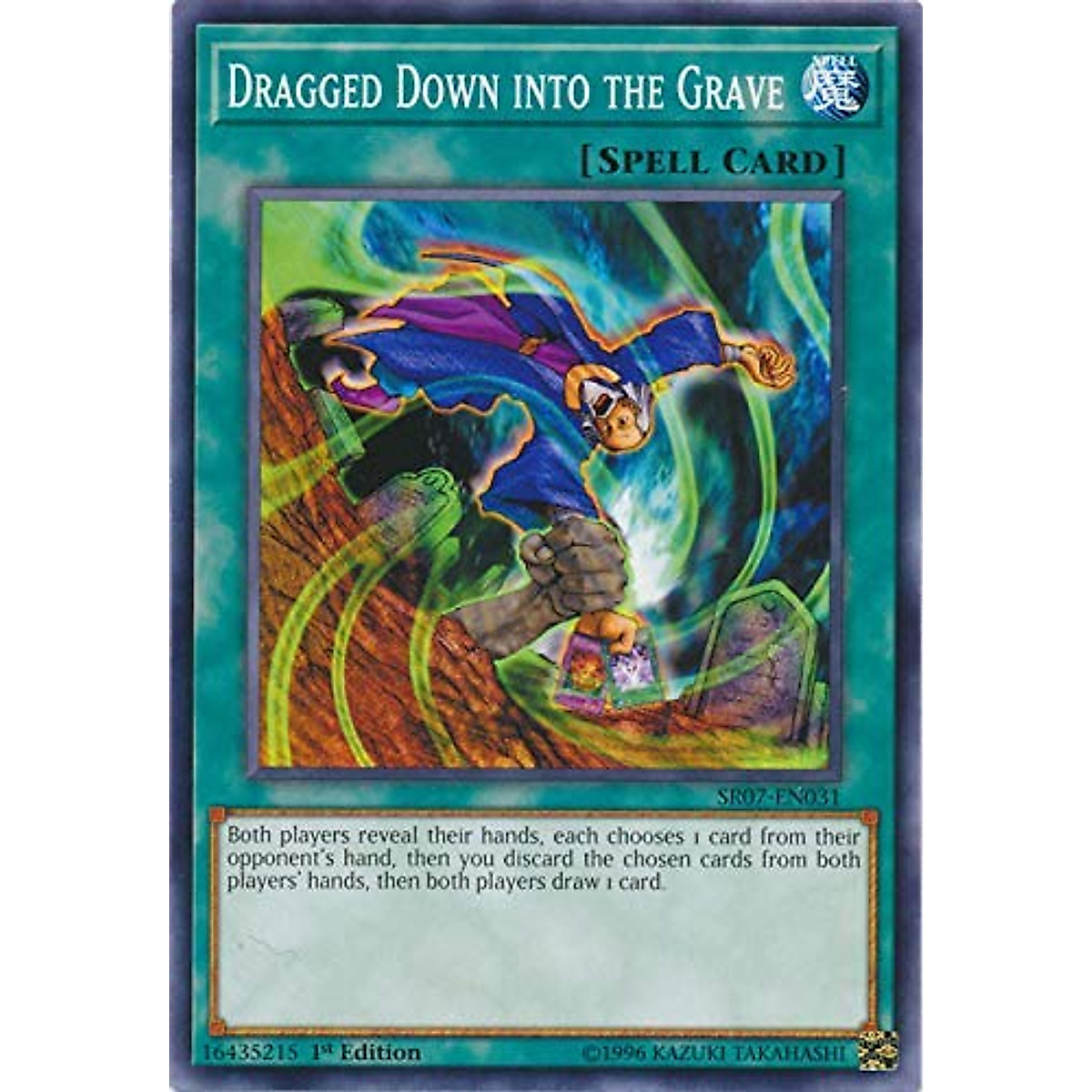 Yu-Gi-Oh! - Dragged Down into The Grave - SR07-EN031 - Common - 1st Edition - Structure Deck: Zombie Horde