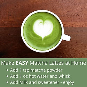 Kenko Matcha Green Tea Powder [USDA Organic] Culinary Grade Matcha Powder for Lattes, Smoothies and Baking [100g Bag = 50 Servings]