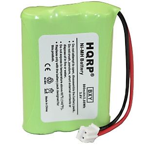 HQRP Battery Works with Motorola MBP18 MBP18PU MBP25 MBP25PU MBP26 MBP26PU MBP33 MBP33PU MBP34 MBP34PU MBP36 MBP36PU MBP43 MBP43PU Digital Baby Monitor TFL3X44AAA900 CB94-01A Parent Unit DESAY