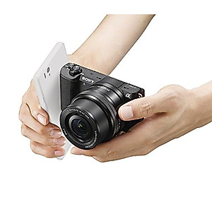 Sony a5100 16-50mm Mirrorless Digital Camera with 3-Inch Flip Up LCD (Black) (Renewed)