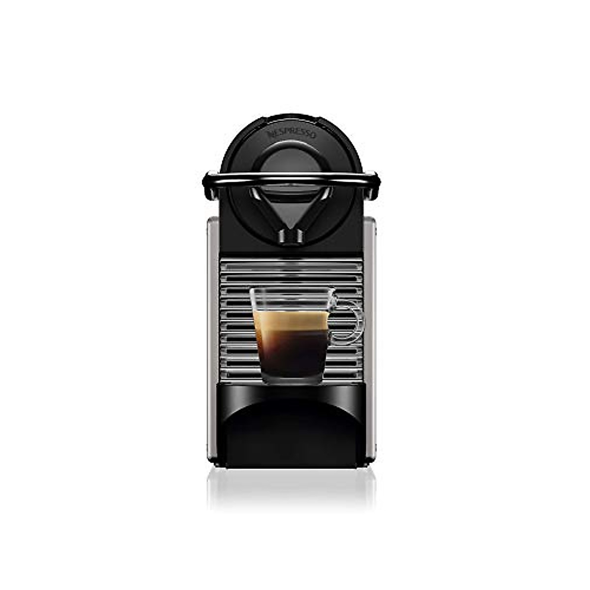 Nespresso BEC430TTN Pixie Espresso Machine, 24 ounces by Breville, Titan
