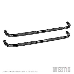 Westin 23-1435 E-Series Black Side Steps