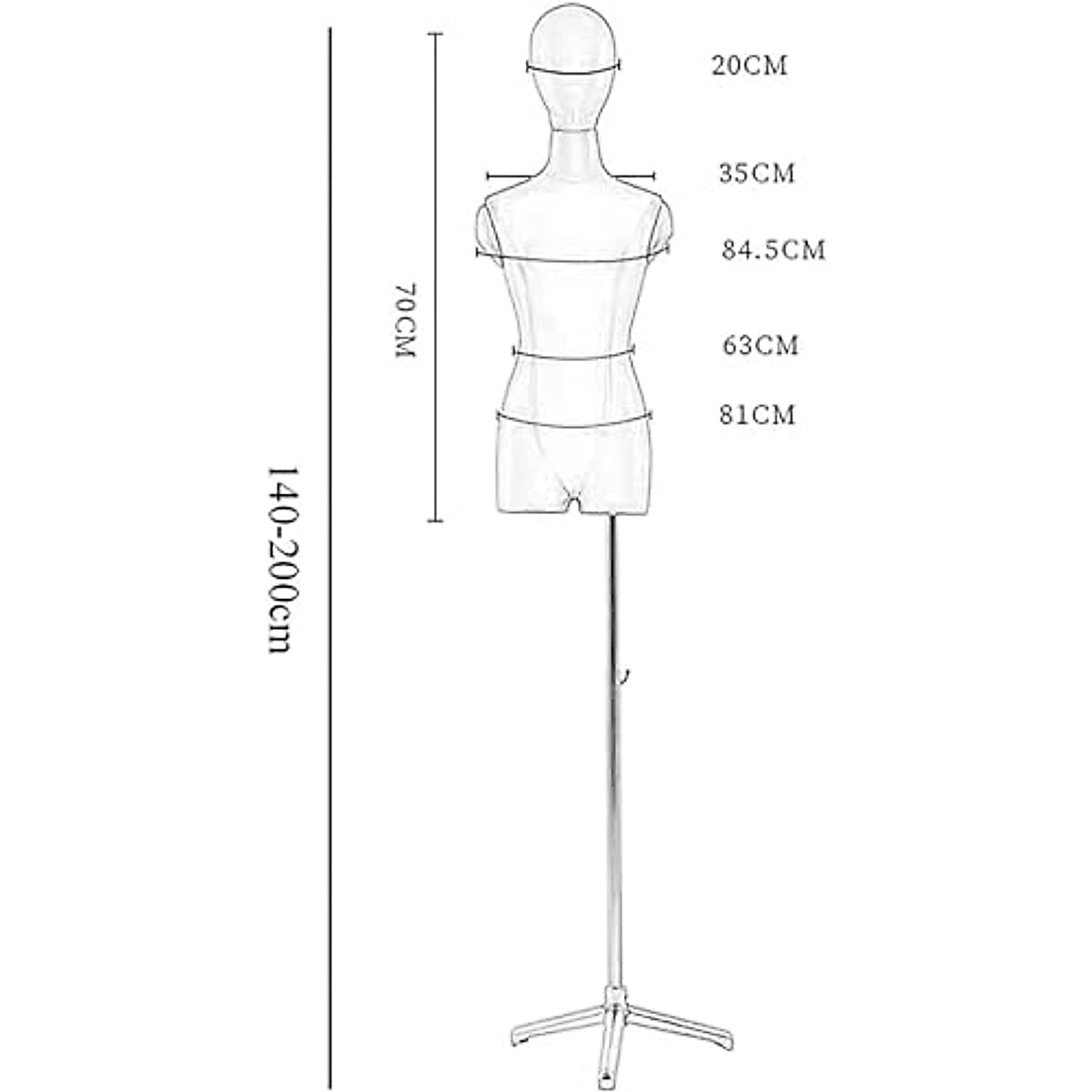 Tailors Dummy Mannequins Mannequin Tailors Dummy Dress Form Clothing Store Displaying Mannequins Dressform Mannequin