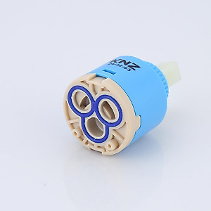 Diameter 35mm Ceramic Faucet Cartridge Replacement for Single Handle Kitchen Basin Shower Faucet Part, Ceramic Faucet Valve