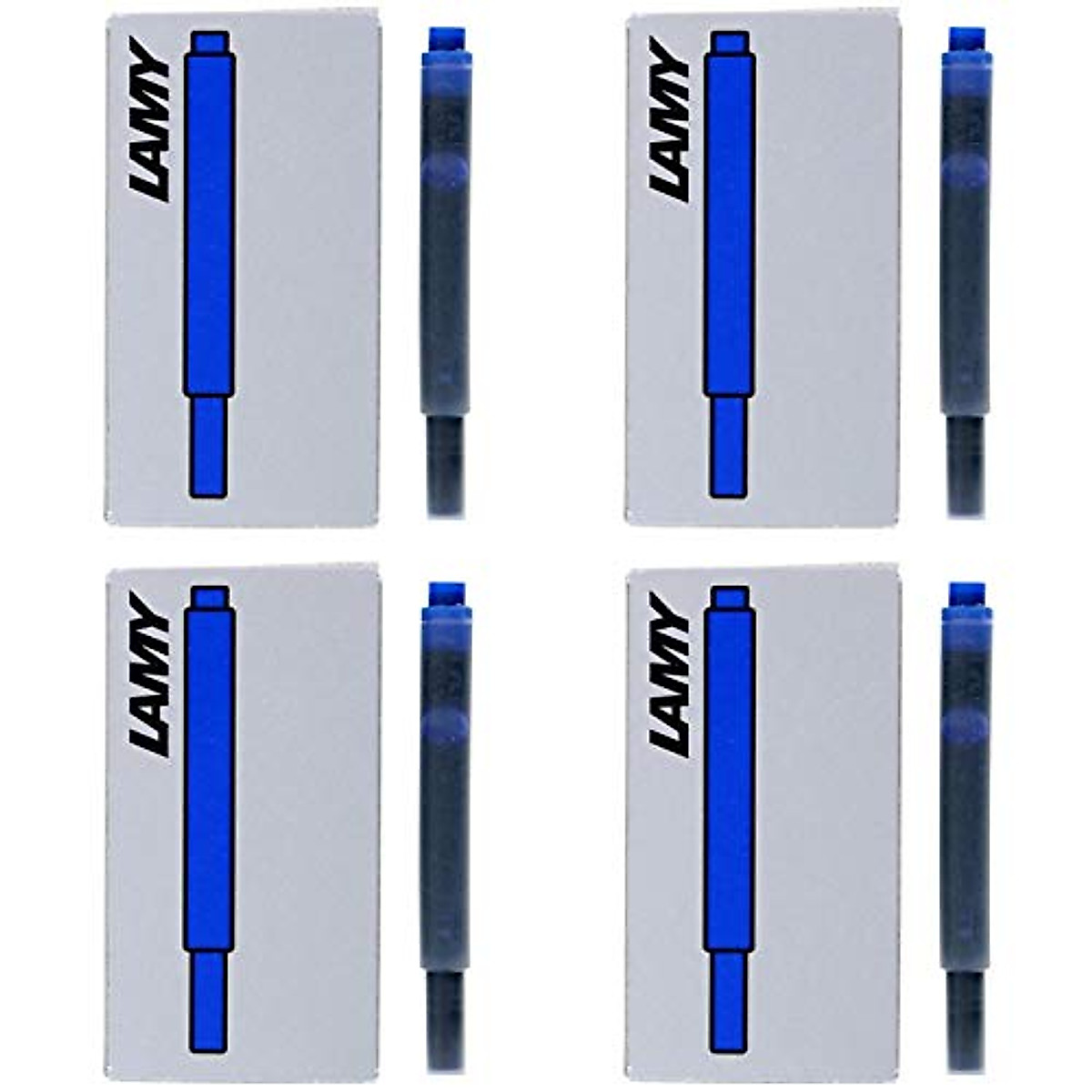 Lamy Fountain Pen Ink Cartridges, Blue Ink, Pack of 20 (LT10BLB)