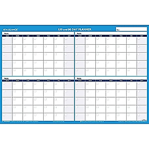 AAGPM23928 - At-A-Glance 90/120-Day Erasable Wall Planner