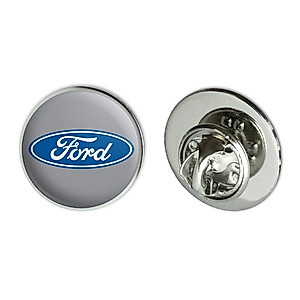 Ford Motor Company Blue Oval Logo Metal 0.75" Lapel Hat Pin Tie Tack Pinback
