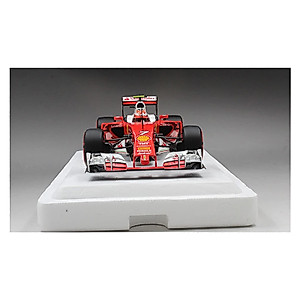 QCHIAN Die-cast Alloy car Model for F1 Formula One BBR 1: 18 Ferrari Kimi Raikkonen 2016 SF16-H Vettel 5# for Friends and Family (Color : C)