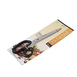 Korean Barbecue Kalbi Rib Meat Cutting Talent Shears/Serrated 2.2T Blade/Quality Stainless Steel Scissors Large 9.6 Inch