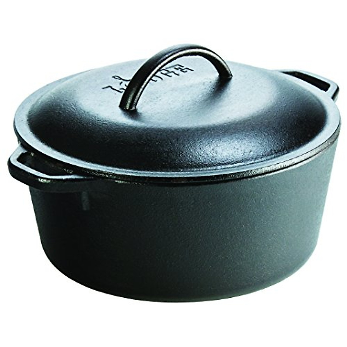 Lodge Seasoned Cast Iron 5 Piece Bundle. 10.5" Griddle, 8" Skillet, 10.25" Skillet, 10.25" Dutch Oven, and 10.25" Lid