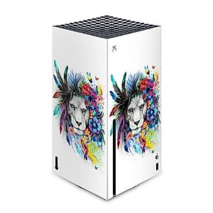Head Case Designs Officially Licensed Pixie Cold King of The Lions Art Mix Vinyl Sticker Gaming Skin Case Cover Compatible with Xbox Series X Console