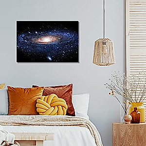 Space Poster NASA Galaxy Star Canvas Prints for Wall Decor Unframed 16x24in