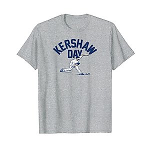 Clayton Kershaw - Kershaw Day - Los Angeles Baseball T-Shirt