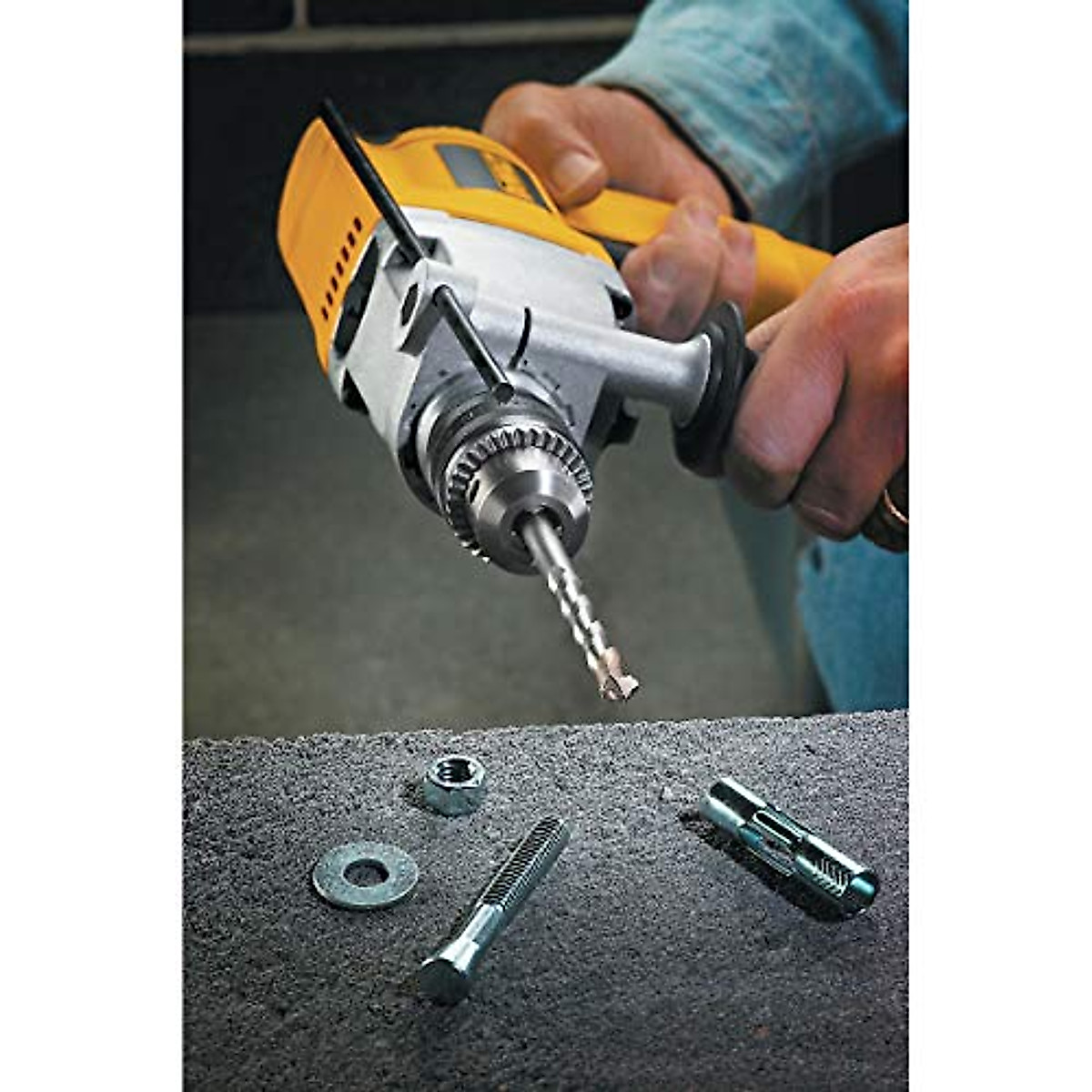 DEWALT DW5230 3/8-Inch x 6-Inch Carbide Hammer Drill Bit , Silver