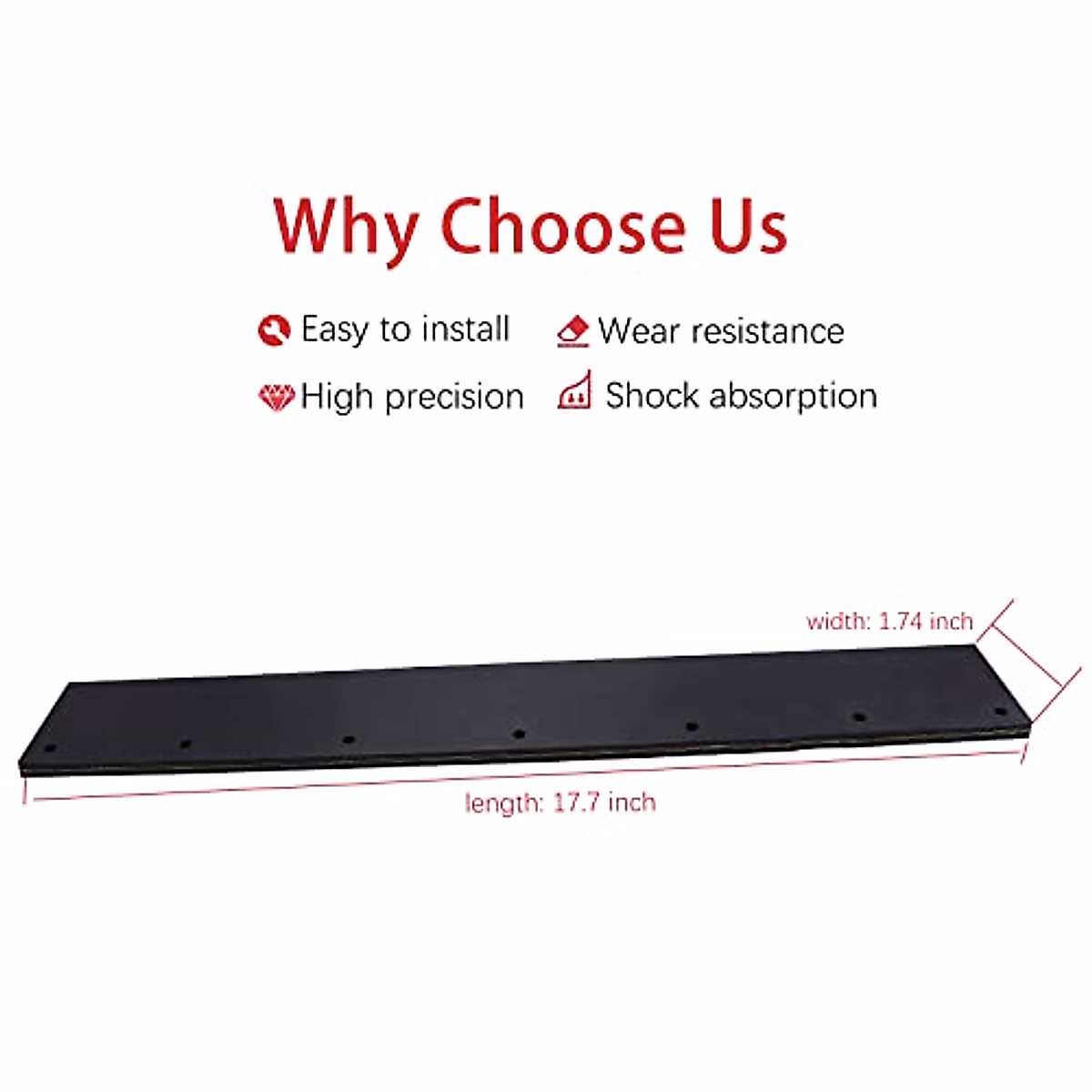 GELASKA 23-3730 Rotor Blade Paddles with 23-3170 Scraper Bar for Toro S-200, S-620, S200, S620 and Snow Master 20 Snowblowers