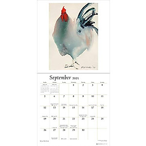 Artful Chicken 2021 Calendar