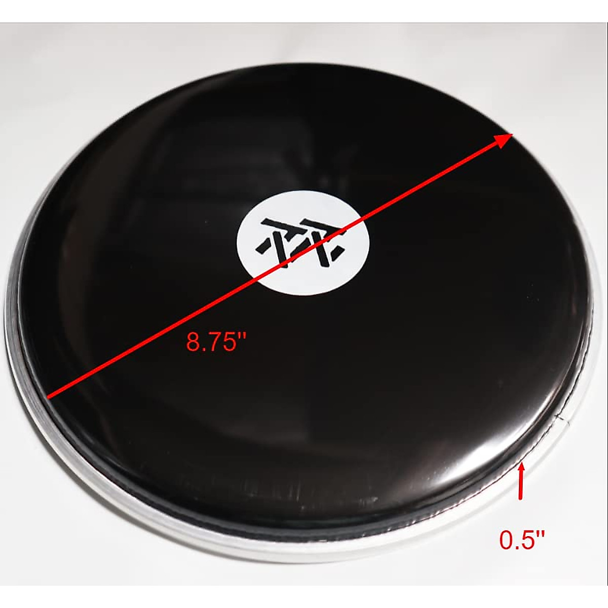 Zaza Percussion Drum Head For Classic Size Egyptian Darbuka Doumbek (8.75''/0.5'' - Transparent)