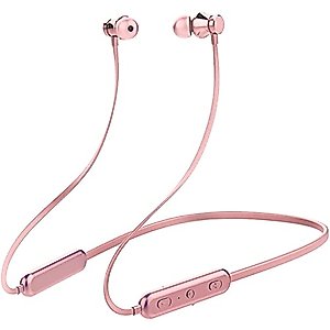 Mubiao Bluetooth Headphones Neckband 20Hrs Playtime V5.0 Wireless Headset Sport Noise Cancelling Earbuds w/Mic for Gym Running Compatible with iPhone Samsung Android
