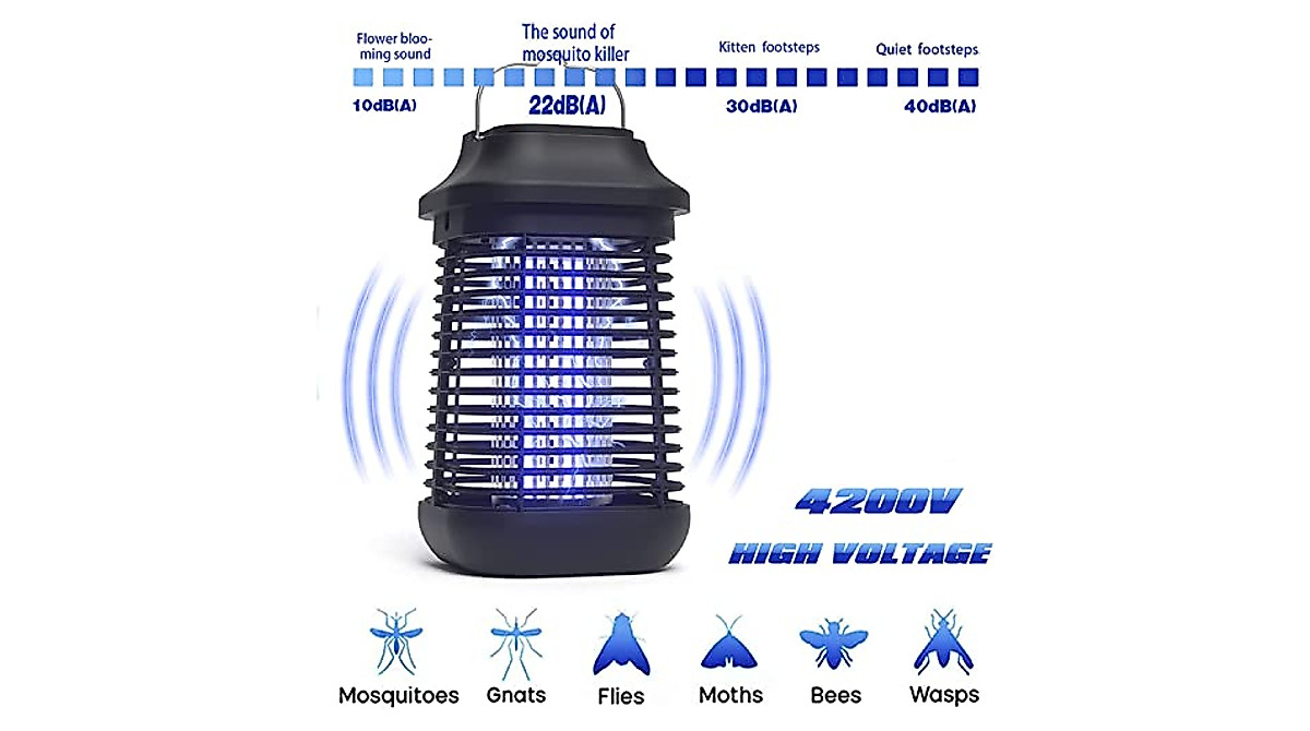 Get the Best 2-in-1 Bug & Mosquito Zapper for Home & Garden
