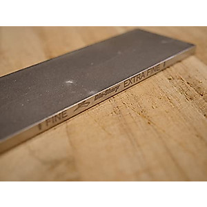 Diamond Machining Technology (DMT) D6EF Dia-Sharp 2-Sided Diamond Sharpening Stone Bench Plane, 6 Inch, Fine/Extra Fine