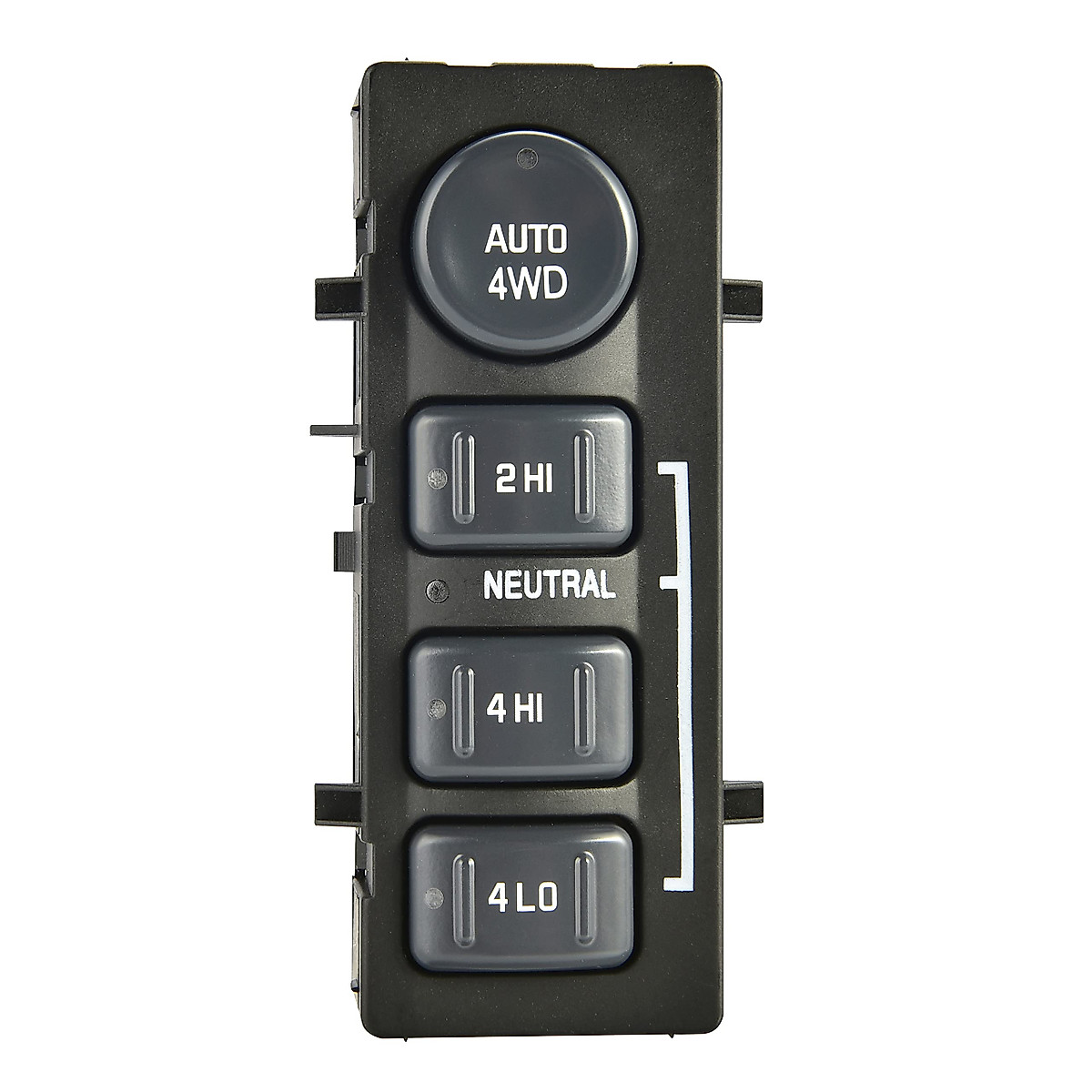 4WD Switch 4 Wheel Drive Selector 4x4 Transfer Case Switch Compatible with 1999-2002 Chevy Avalanche Silverado Suburban Tahoe GMC Sierra Yukon Replacement for 19168767 15709327 901-062
